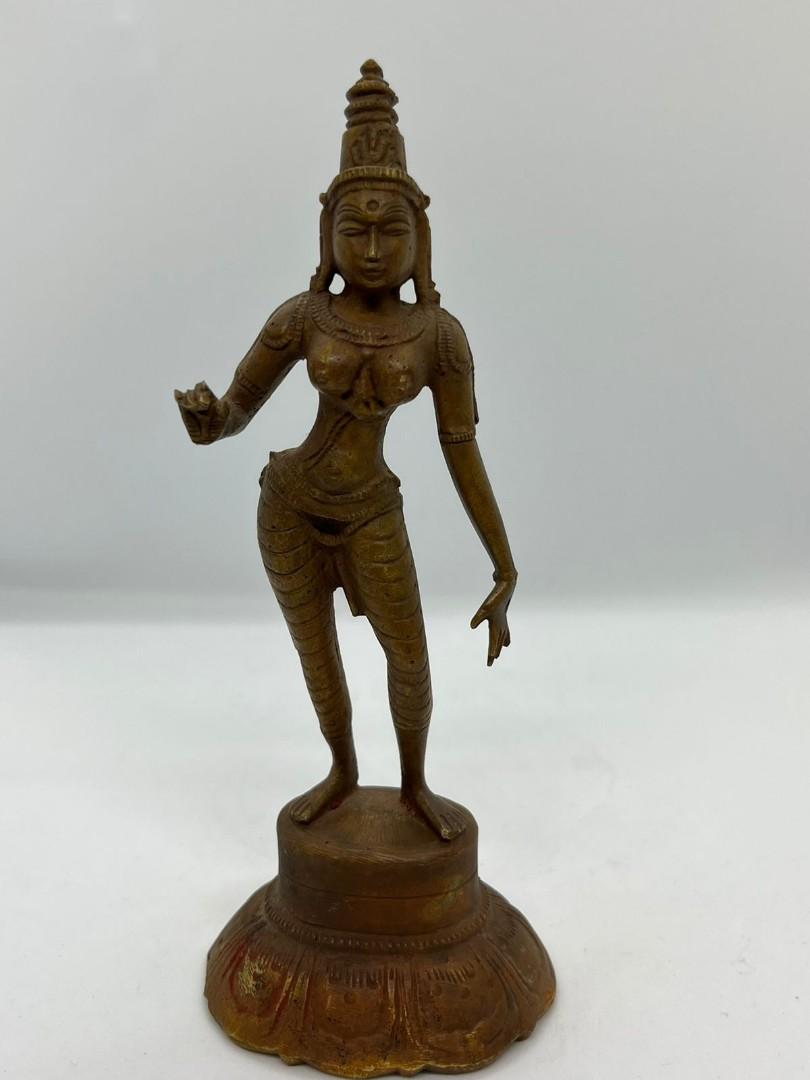 Lady Parvati in Handpoured Bronze 6", Hobbies & Toys, Memorabilia ...