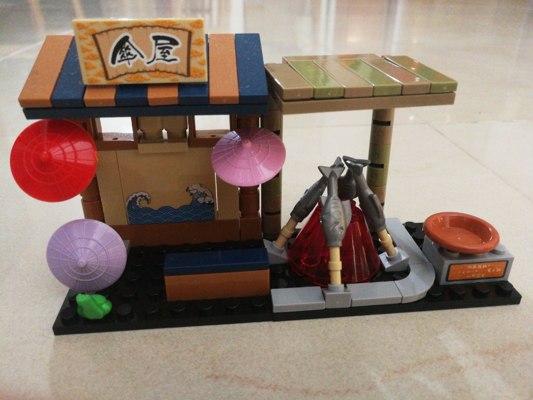 Lego Japanese food stall, Hobbies & Toys, Toys & Games on Carousell