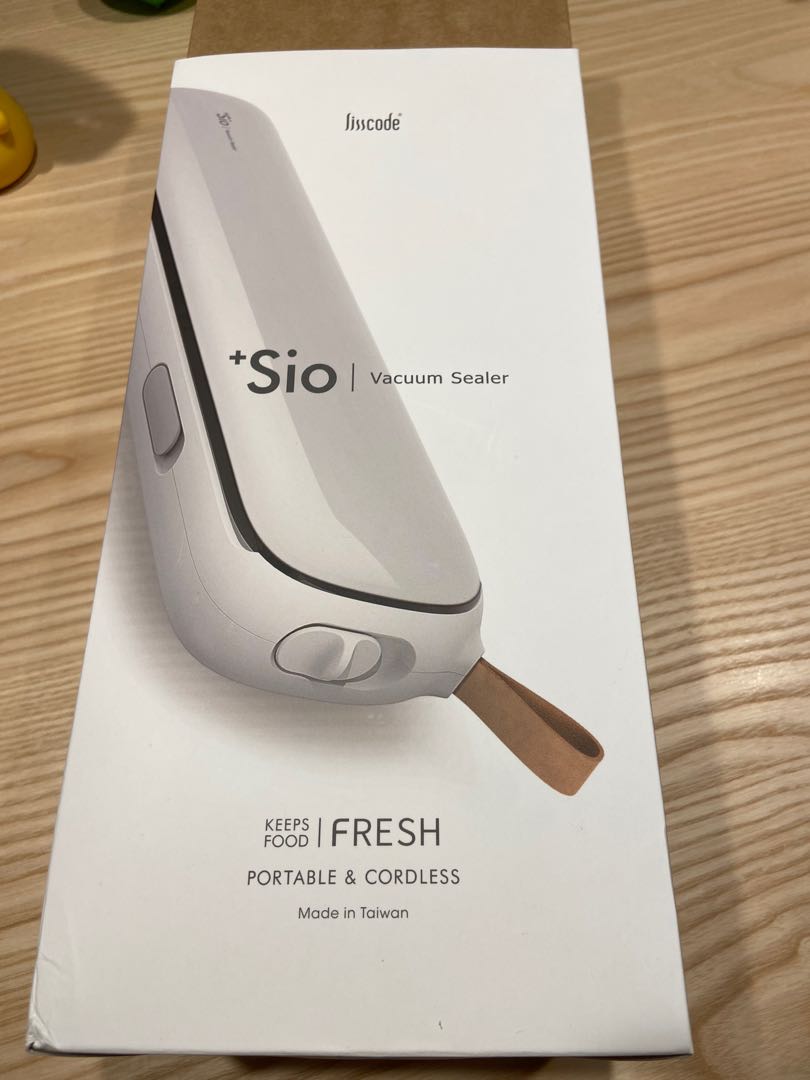 Lisscode +Sio 食物真空機 vacuum sealer, 家具及居家用品, 居家清潔及護理用品, 清潔工具在旋轉拍賣