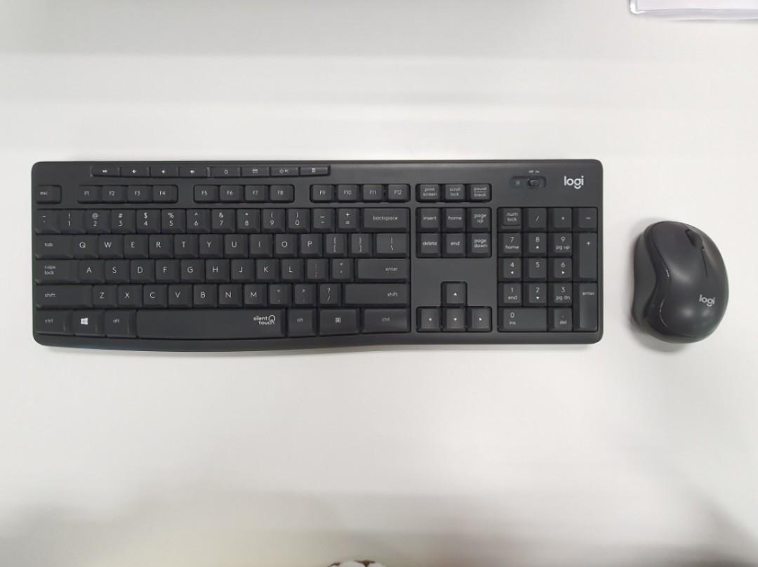 Logitech K295, M220 Silent Keyboard and Mouse Set, Computers & Tech, Parts & Accessories ...