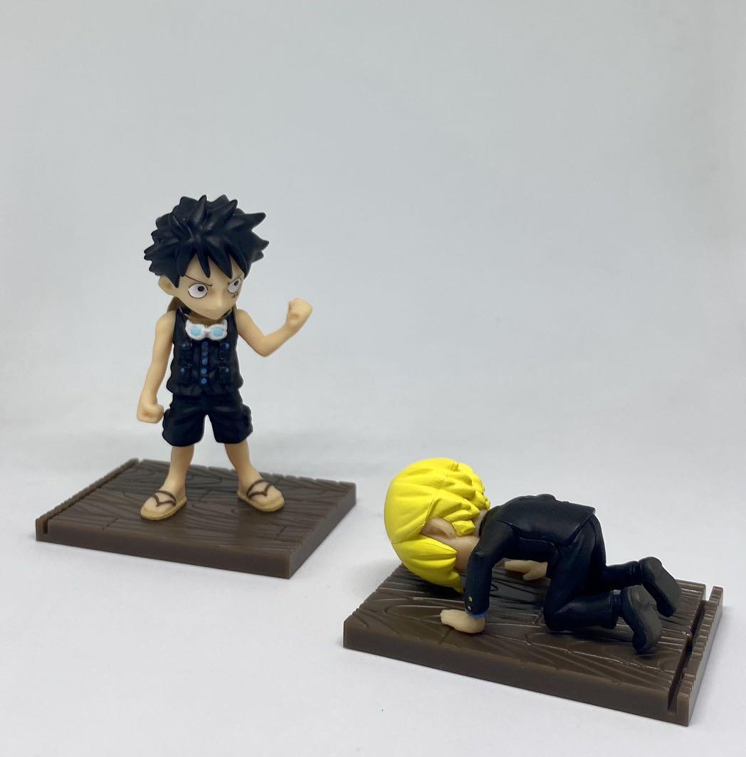 Luffy Sanji Mini Figures One Piece, Hobbies & Toys, Toys & Games on ...