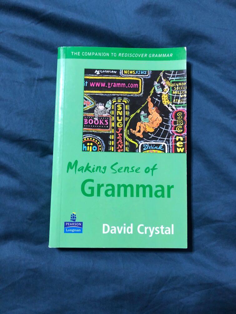 Making Sense of Grammar by David Crystal, Hobbies & Toys, Books ...