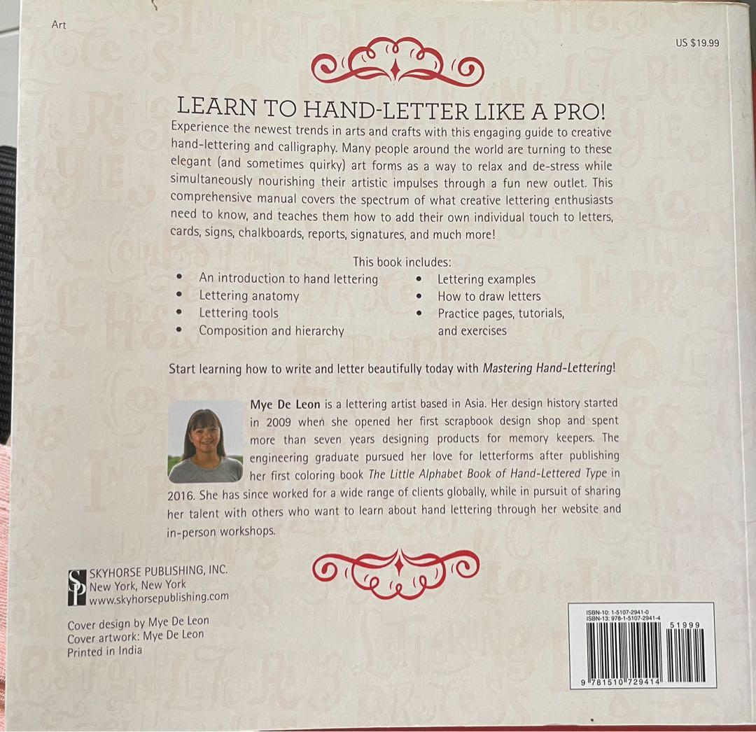 Mastering hand-lettering, Hobbies & Toys, Stationery & Craft, Other ...