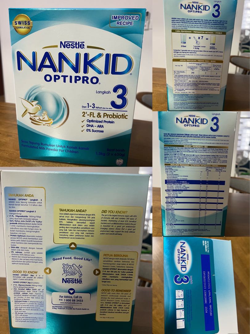 Milk Powder - Nestle Nankid 3, Babies & Kids, Nursing & Feeding ...