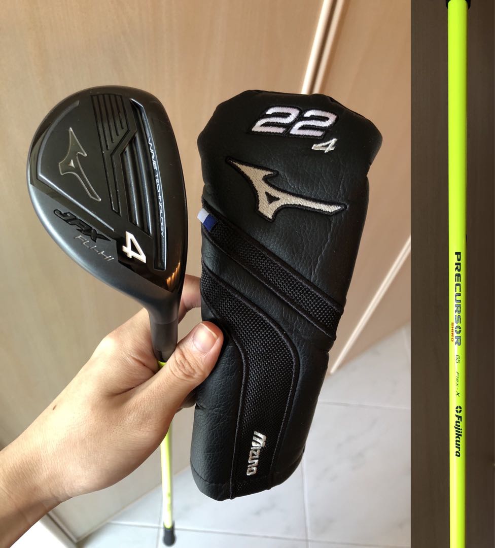 Mizuno JPX Fli-Hi 4 Hybrid [With PREMIUM AFTERMARKET Fujikura Precursor Shiro 65 X-Stiff Flex ...