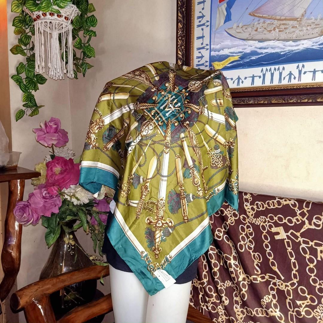 MOONBAT SILK SCARF, Women's Fashion, Watches & Accessories, Scarves on ...