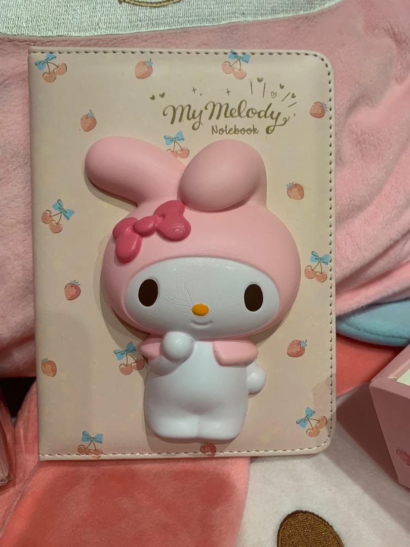 My Melody Squishy Notebook, Hobbies & Toys, Stationary & Craft ...