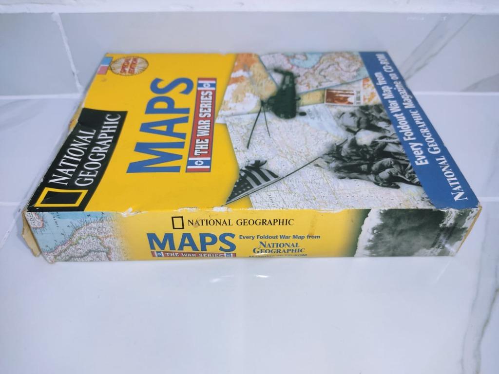 NATIONAL GEOGRAPHIC - MAPS THE WAR SERIES, Hobbies & Toys, Music ...