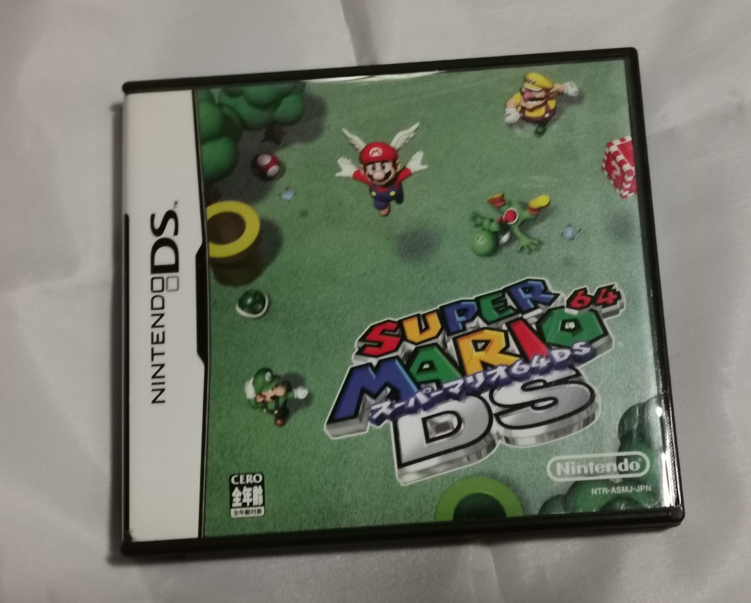 Nds Ndsl Nintendo ds Super Mario 64 DS, 預購 - Carousell