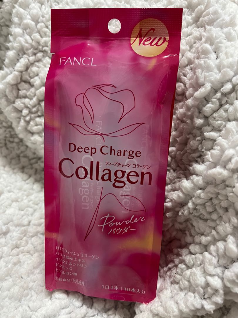 New Fancl Deep Charge Collagen Powder, Health & Nutrition, Health ...