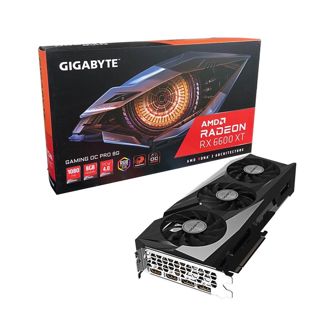 [NEW] Gigabyte Radeon RX 6600 XT GAMING OC PRO 8G (GV-R66XTGAMINGOC PRO ...