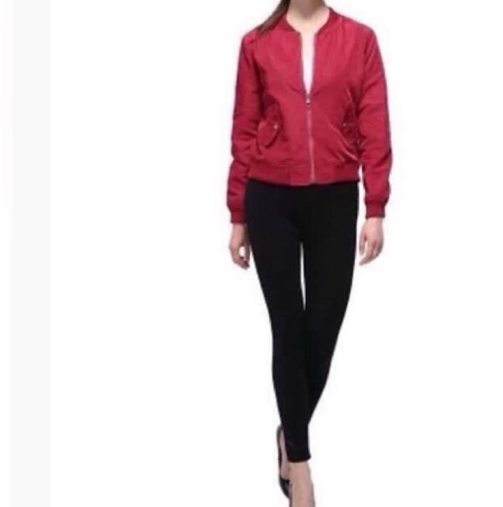New With tag Red light bomber jacket free size chest 40 P1,000, Women's ...