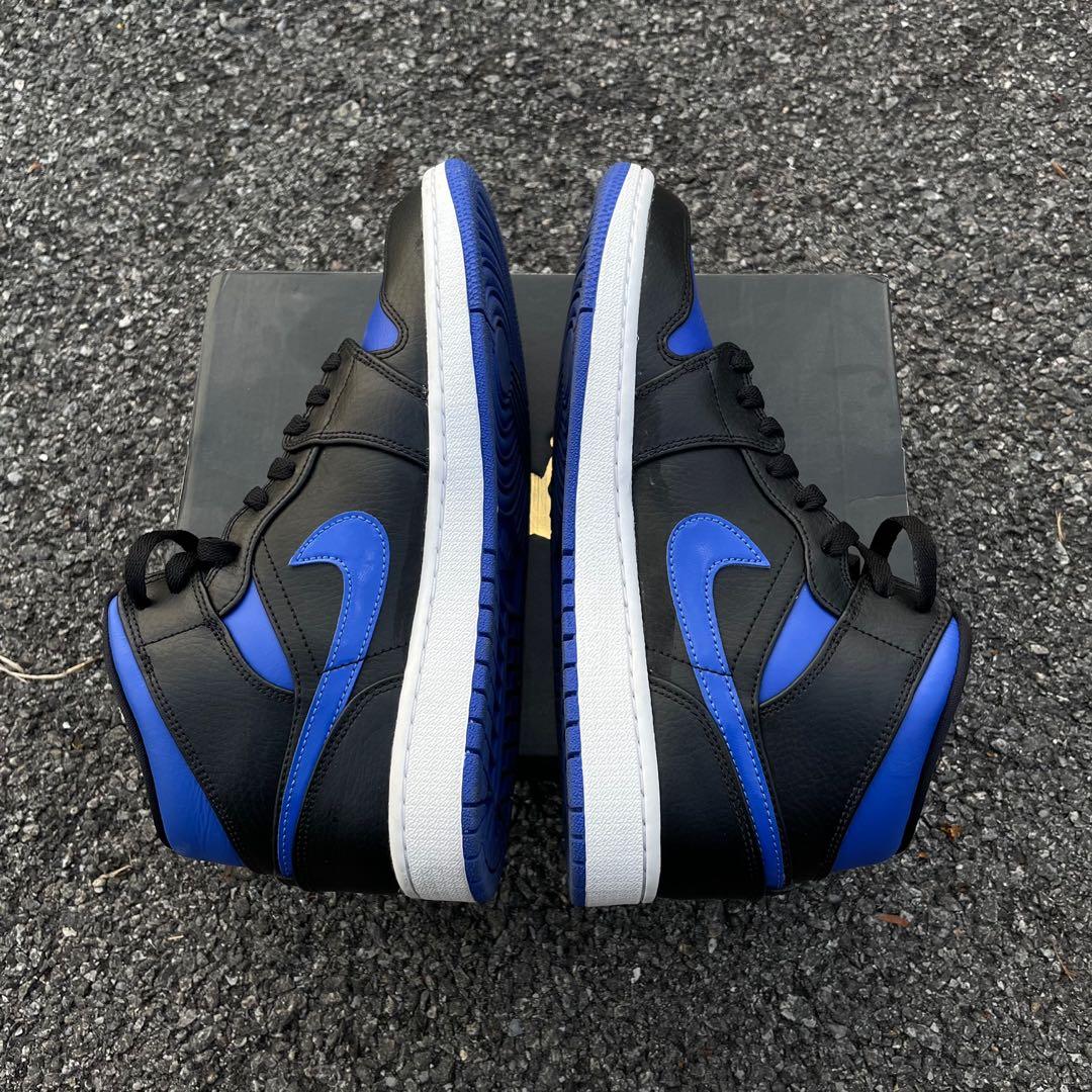Nike Air Jordan 1 Mid Royal, Men's Fashion, Footwear, Sneakers on Carousell