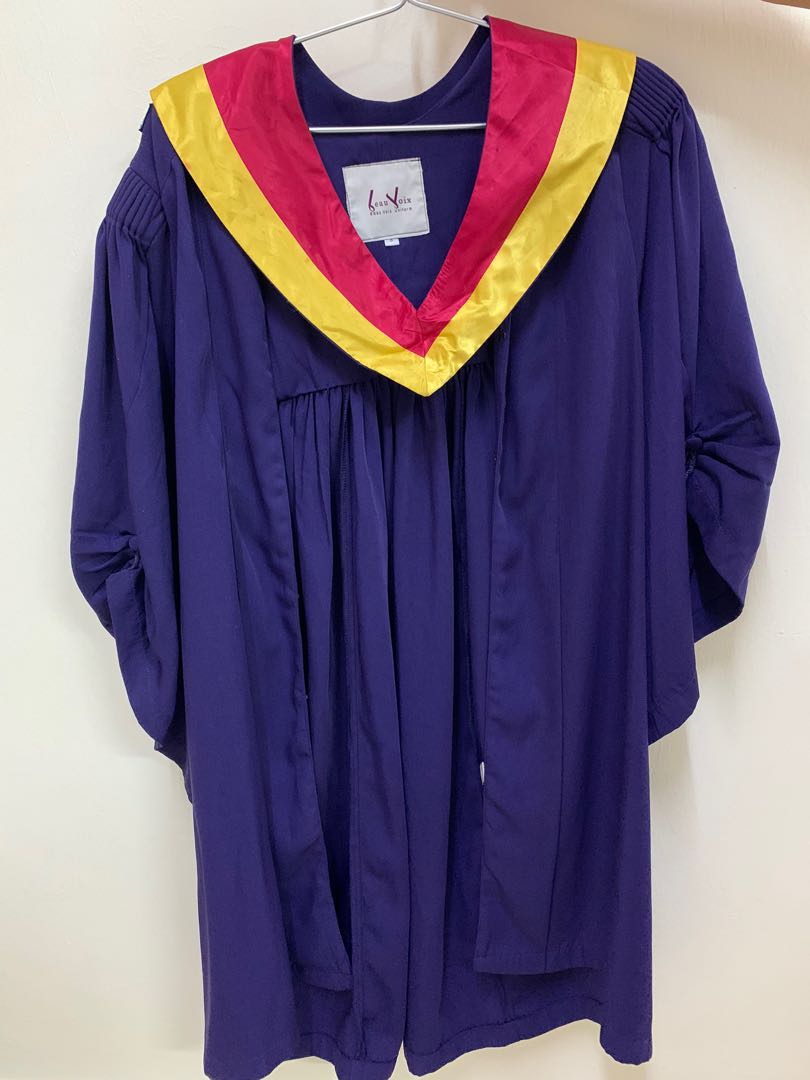 NYP graduation gown, Women's Fashion, New Undergarments & Loungewear on ...