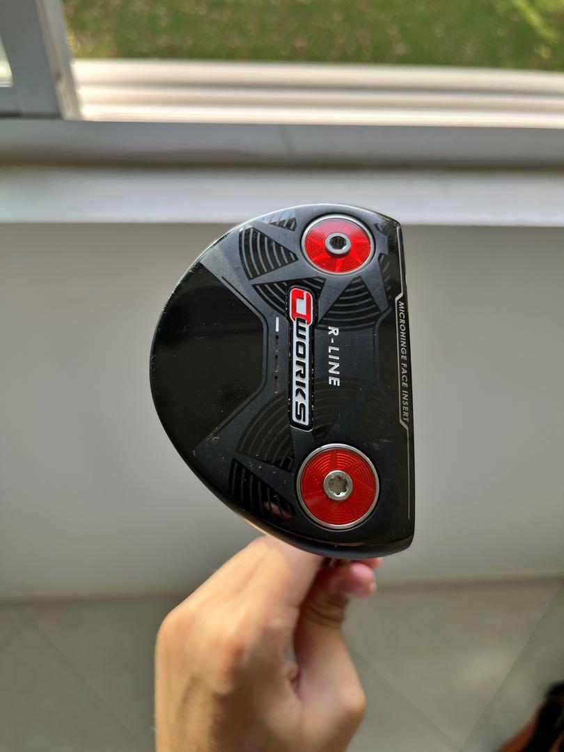 Odyssey O-works R-Line Mallet Putter, Sports Equipment, Sports & Games ...