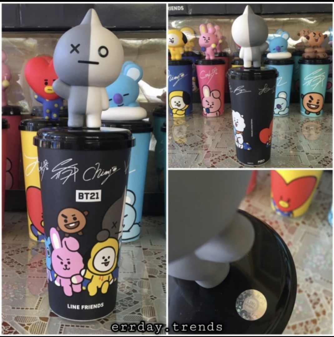 Official BT21 Van MBO Tumbler, Hobbies & Toys, Memorabilia & Collectibles, K-Wave on Carousell