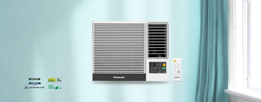 PANASONIC WINDOW TYPE WITH REMOTE, TV & Home Appliances, Air ...