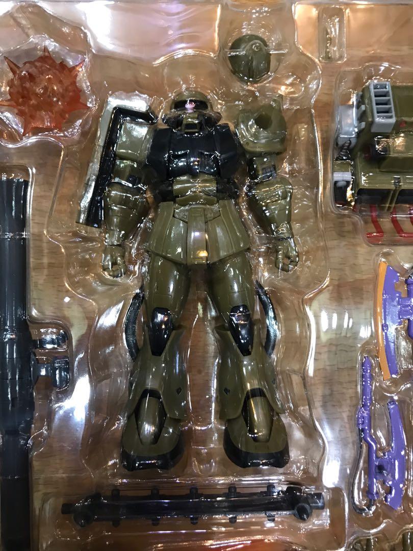 Pb Bandai 魂商店限定 The Robot Spirit SIDE MS Gundam NEO ZEON MS-06-F ZAKU ...