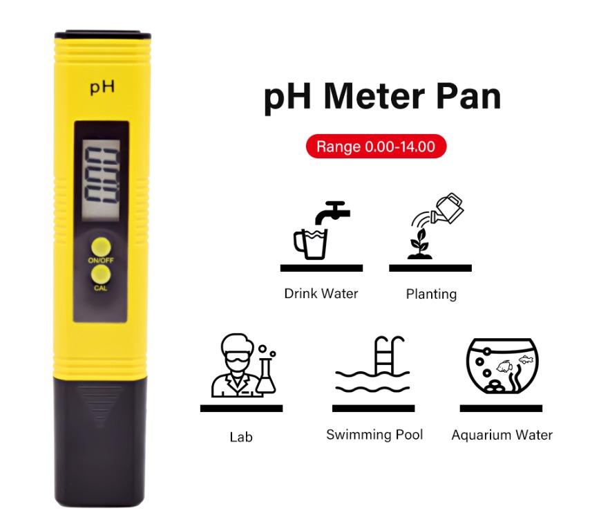 高精度ph值測試筆 pH pen tester, 家庭電器, 轉插器及插頭 - Carousell