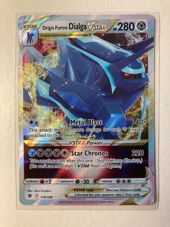 Pokemon TCG - Dialga VSTAR, Hobbies & Toys, Toys & Games on Carousell