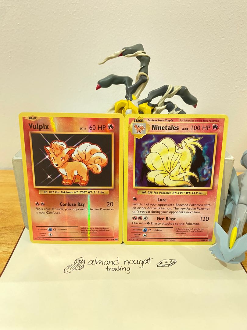 Pokémon TCG: Ninetales Evolution Line [ENG], Hobbies & Toys, Toys ...