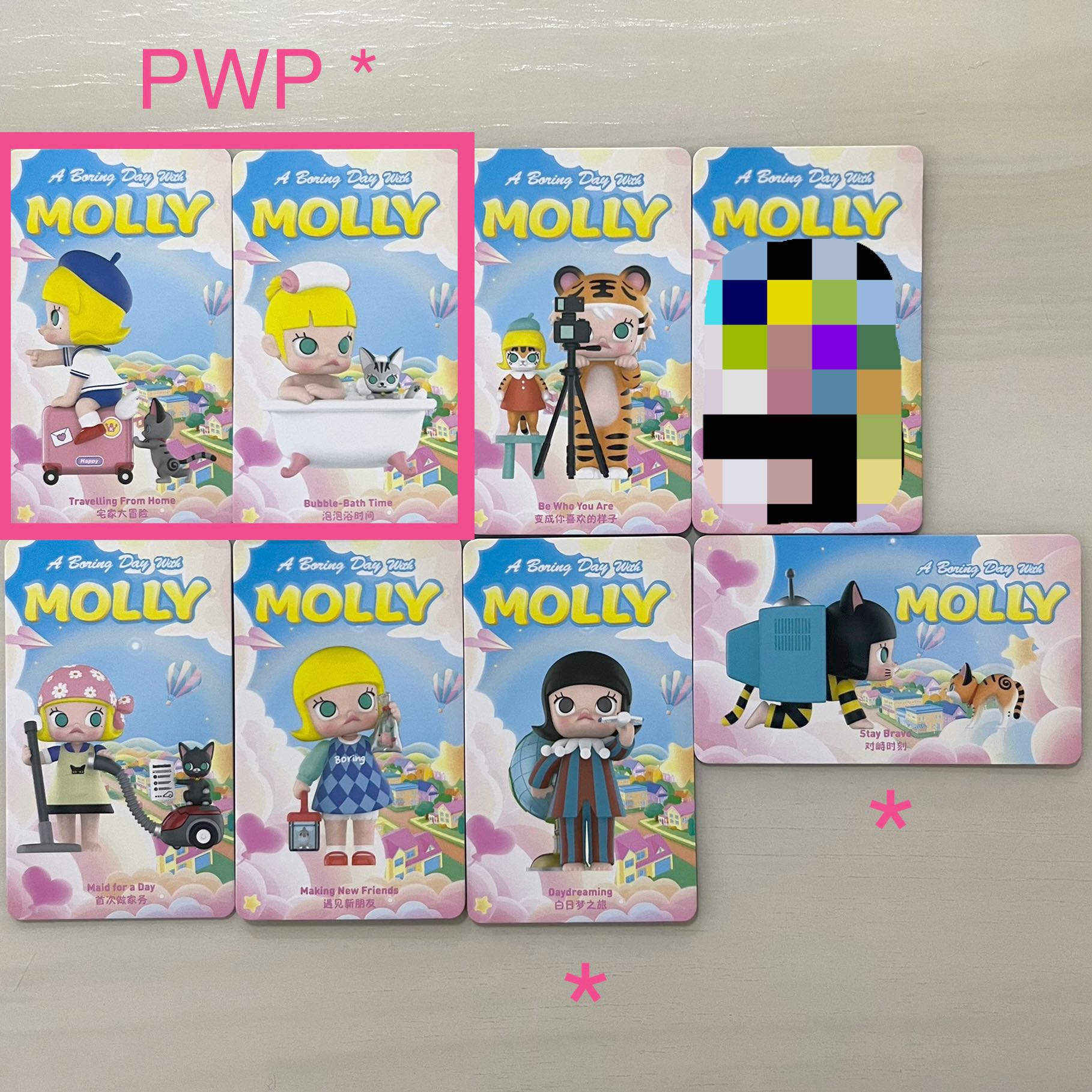 Popmart Molly Boring Day, Hobbies & Toys, Toys & Games on Carousell