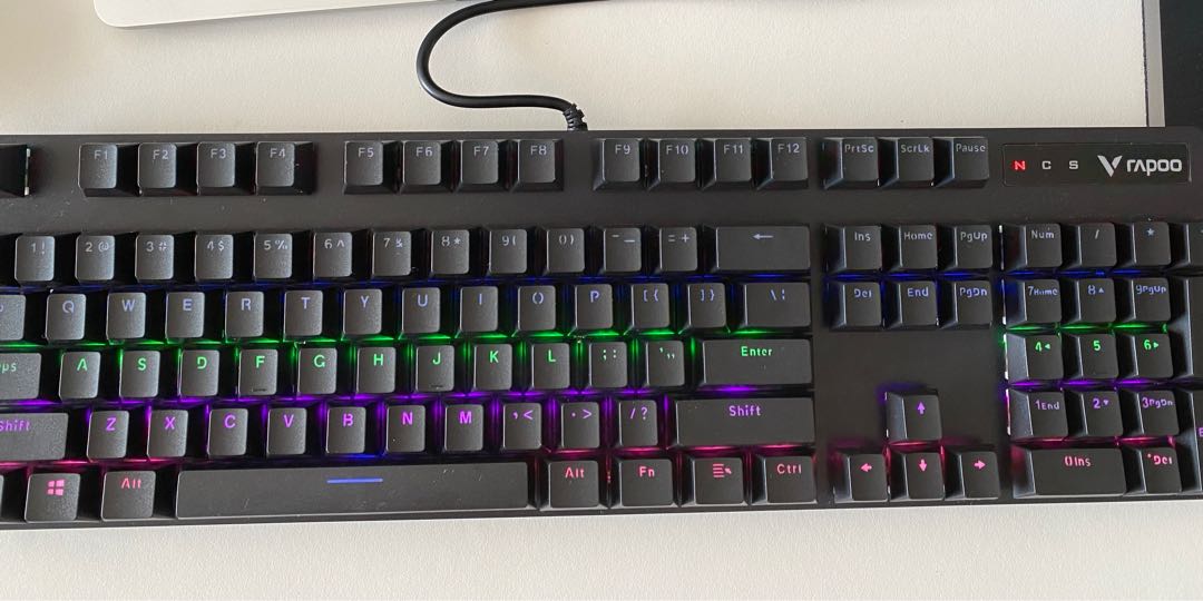 Rapoo mechanical keyboard, Computers & Tech, Parts & Accessories ...