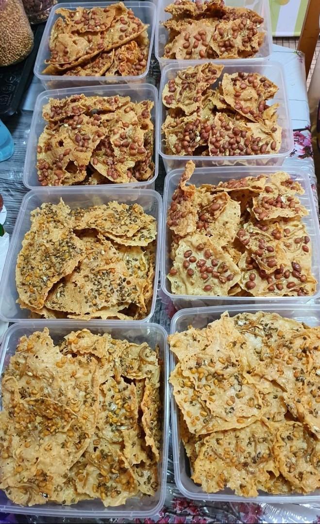 Rempeyek & Tumpi, Food & Drinks, Local Eats on Carousell