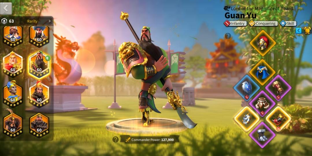 Rise of kingdoms (ROK) 82 mil power account, Video Gaming, Video Games ...