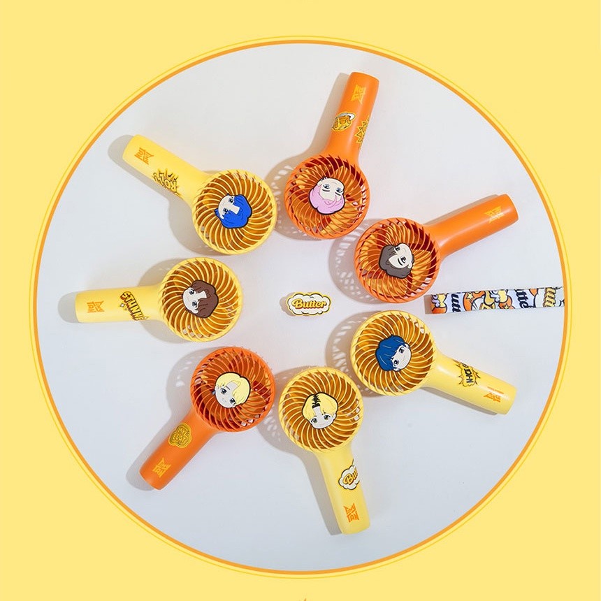 ROYCHE TINY TAN BUTTER MINI HANDY FAN, Hobbies & Toys, Memorabilia & Collectibles, K-Wave on ...