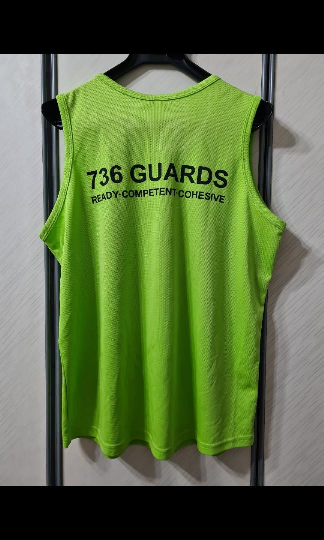 SAF 736 Guards Unit Singlet, Men's Fashion, Activewear on Carousell