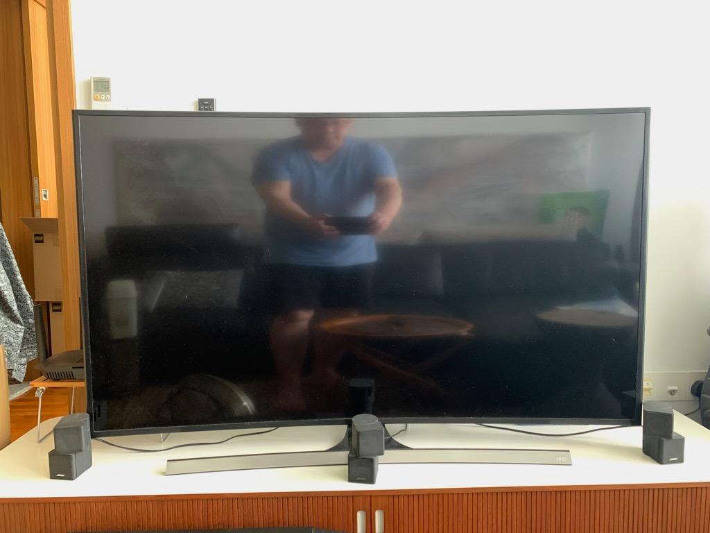 Samsung 55" UHD 4K Curved Smart TV JU6600 Series 6, TV & Home ...