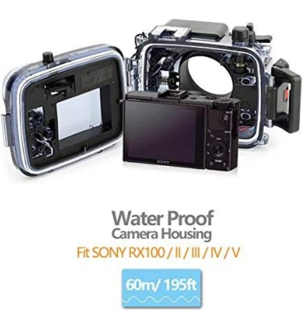Seafrogs Waterproof Case for Sony RX100 I II III IV V, Underwater ...