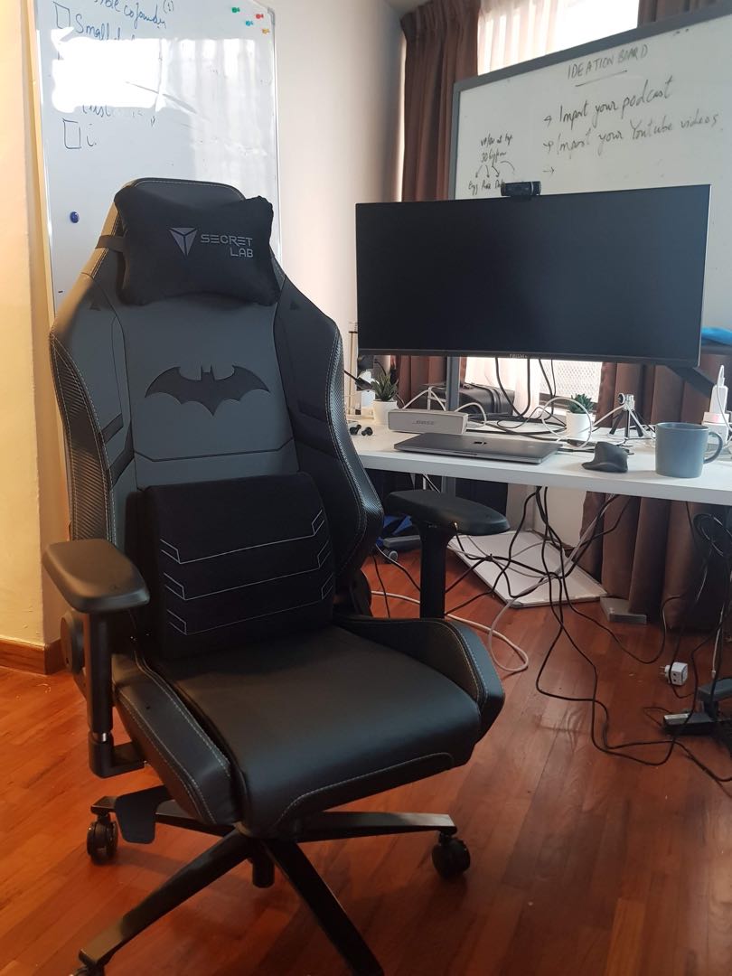Secret lab omega 2020 batman dark knight edition chair, Furniture ...