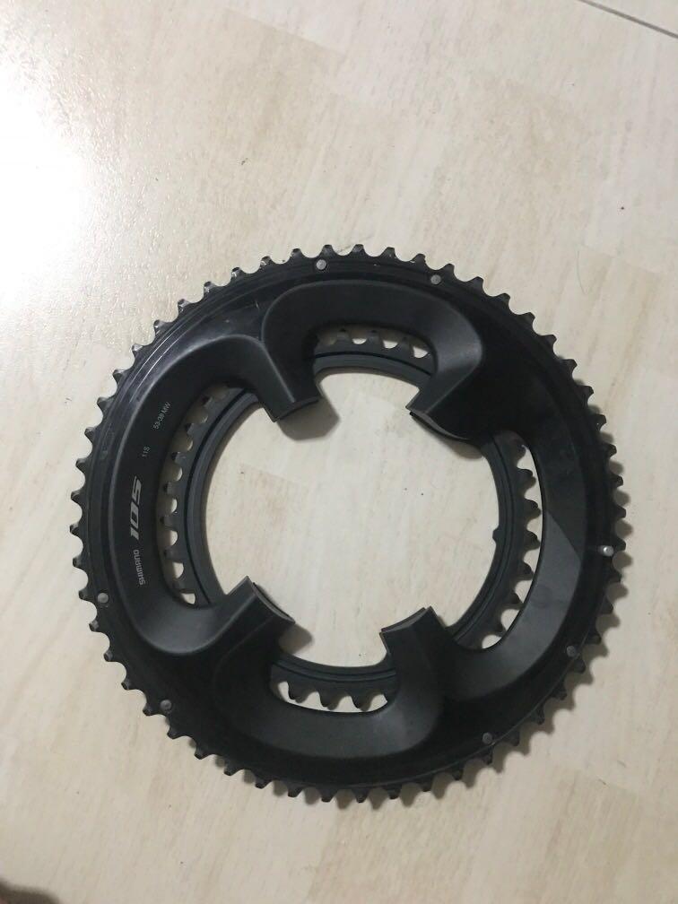 Shimano 105/Ultegra Chainring 53-36T. for road bike groupset crank ...