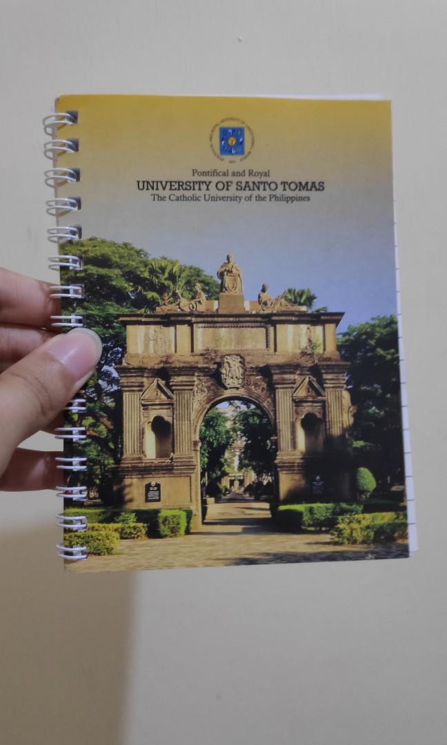 Small University of Santo Tomas UST Pocket Notebook + Free UST items ...