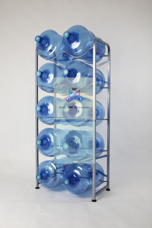 Space Saving Water Gallon Rack Stand / Water Gallon Rack Organizer ...