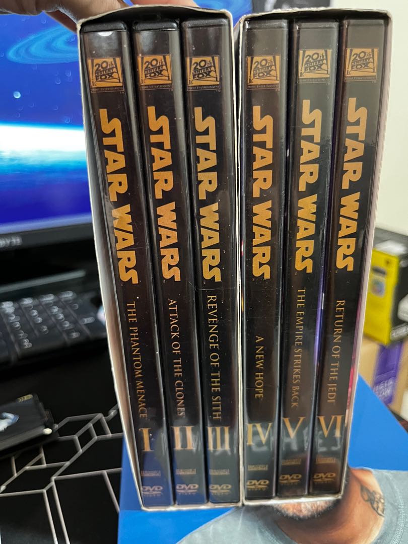 Star Wars - DVD set 1-6, Hobbies & Toys, Music & Media, CDs & DVDs on ...