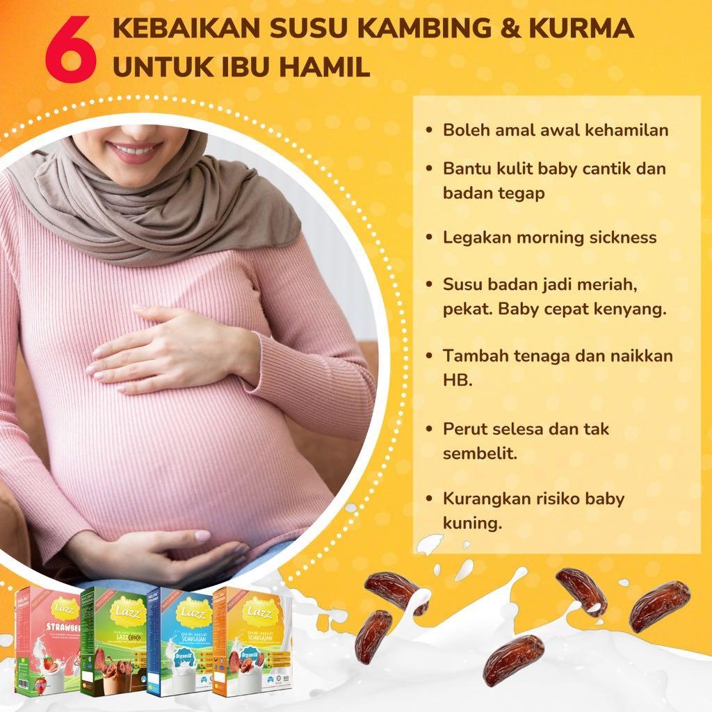 Susu LAZZ utk ibu hamil (550g x 2), Babies & Kids, Maternity Care on Carousell