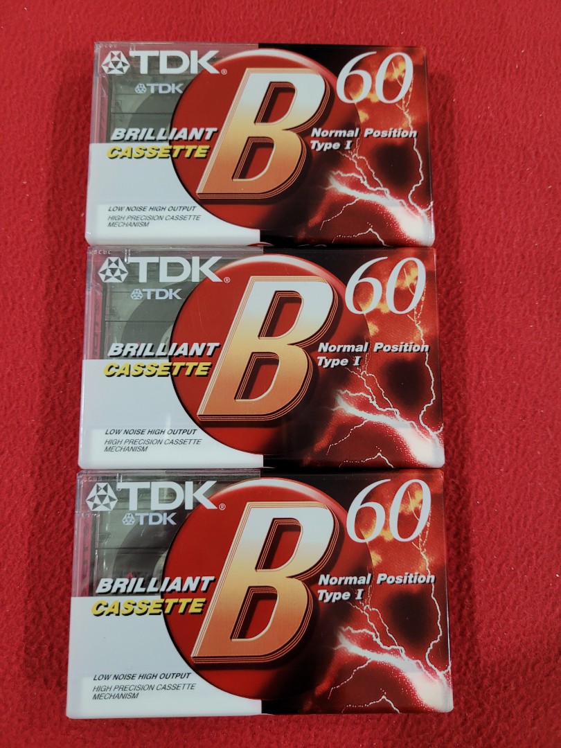 TDK Blank Cassette, Hobbies & Toys, Music & Media, CDs & DVDs on Carousell