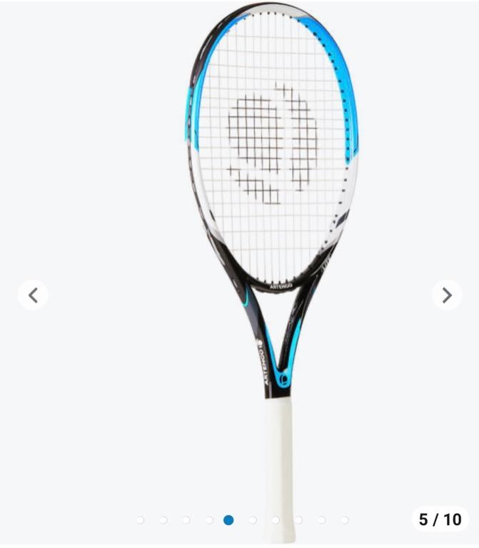 Tennis Racket Artengo TR160 Lite - Blue DECATHLON, Sports Equipment, Sports & Games, Racket ...