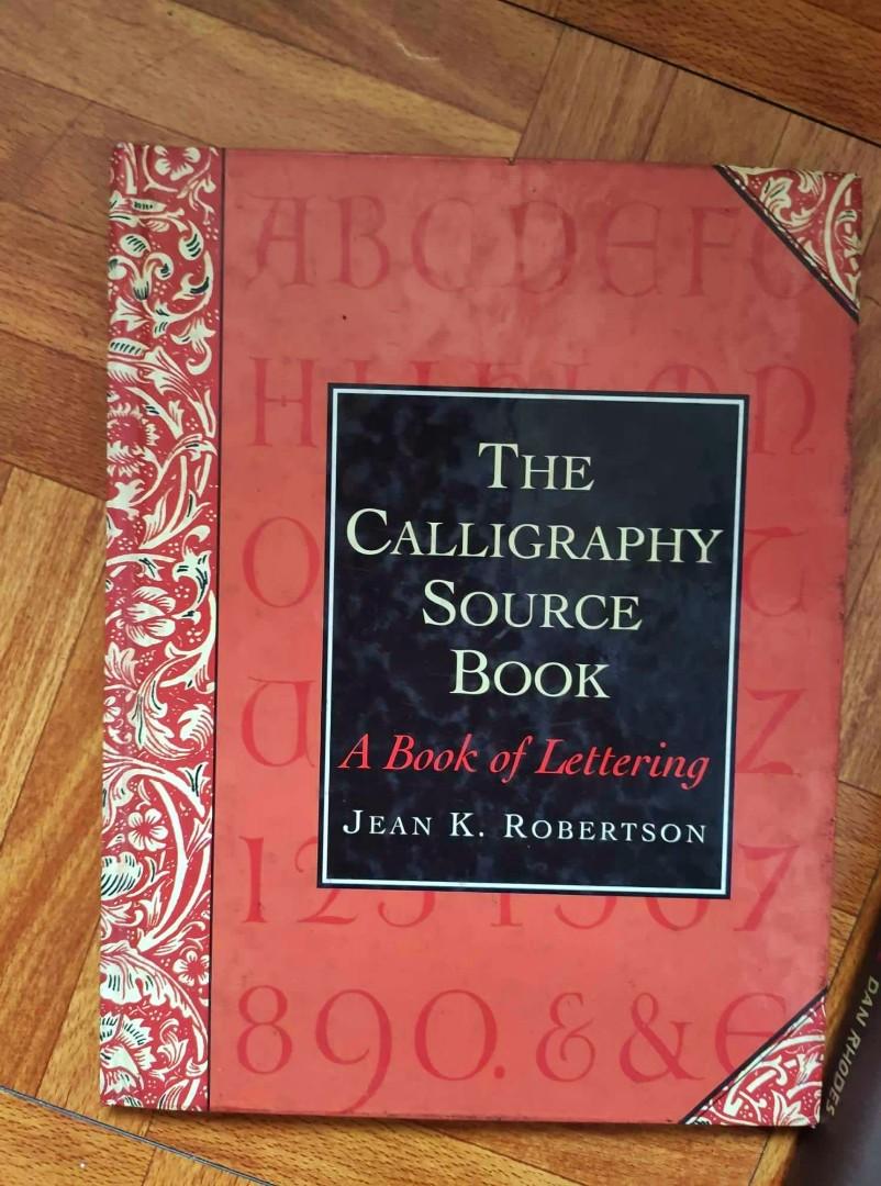 The Calligraphy Source Book, Hobbies & Toys, Books & Magazines, Fiction ...