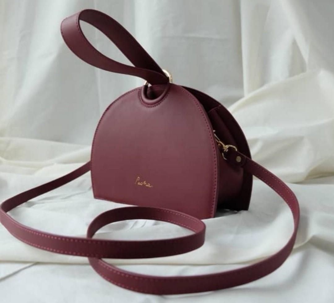 PACHA - The Moon Real Leather bag (Brand New), Women's Fashion, Bags ...
