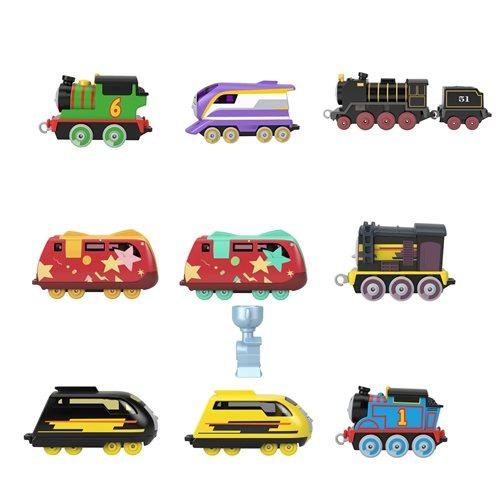 Thomas & Friends Sodor Cup Racers 9-Pack die cast Push-Along Train ...
