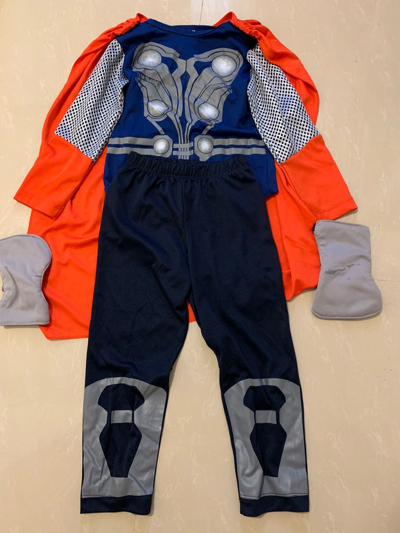 Thor Costume, Babies & Kids, Babies & Kids Fashion on Carousell