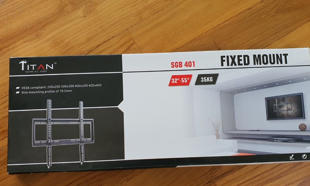 Titan Wall mount, TV & Home Appliances, TV & Entertainment, TV Parts ...