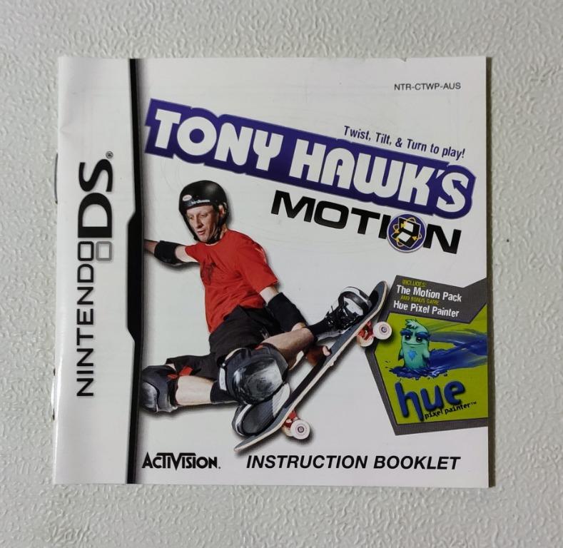 Tony Hawk Motion - [Nintendo DS Game], Video Gaming, Video Games ...