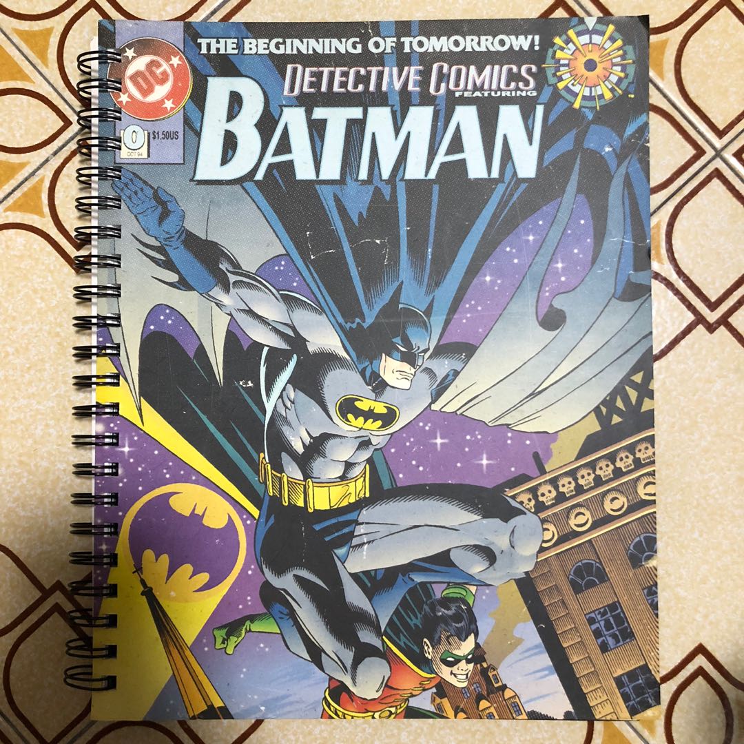 Typo A4 campus notebook (Batman), Hobbies & Toys, Stationery & Craft ...