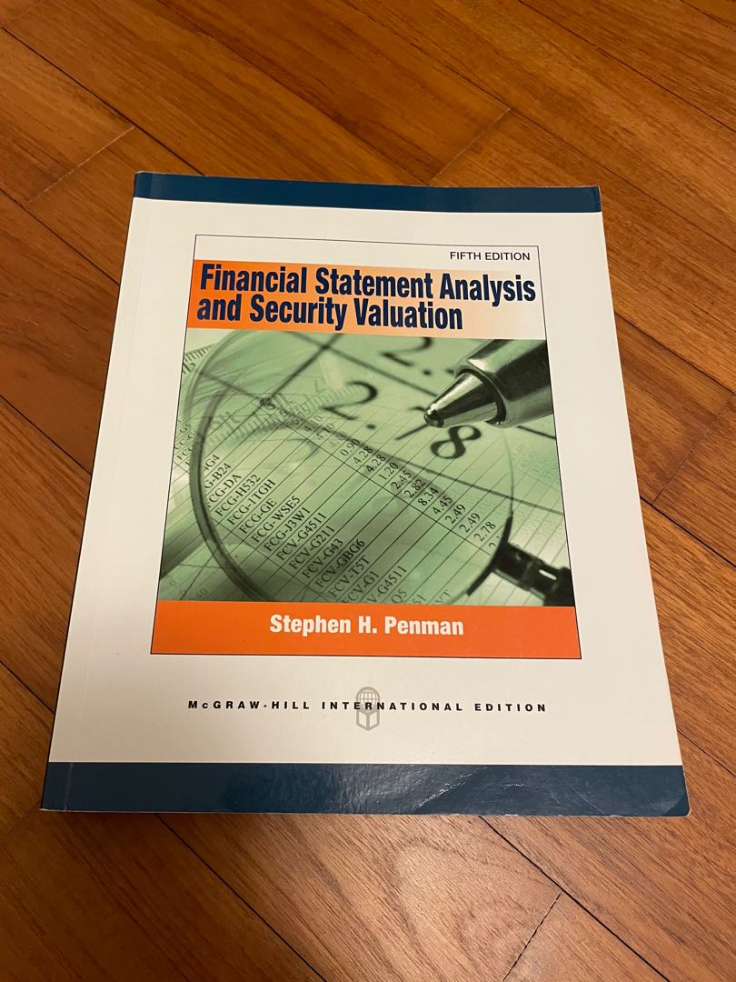 UOL Financial statement analysis and security valuation, Hobbies & Toys, Books & Magazines ...