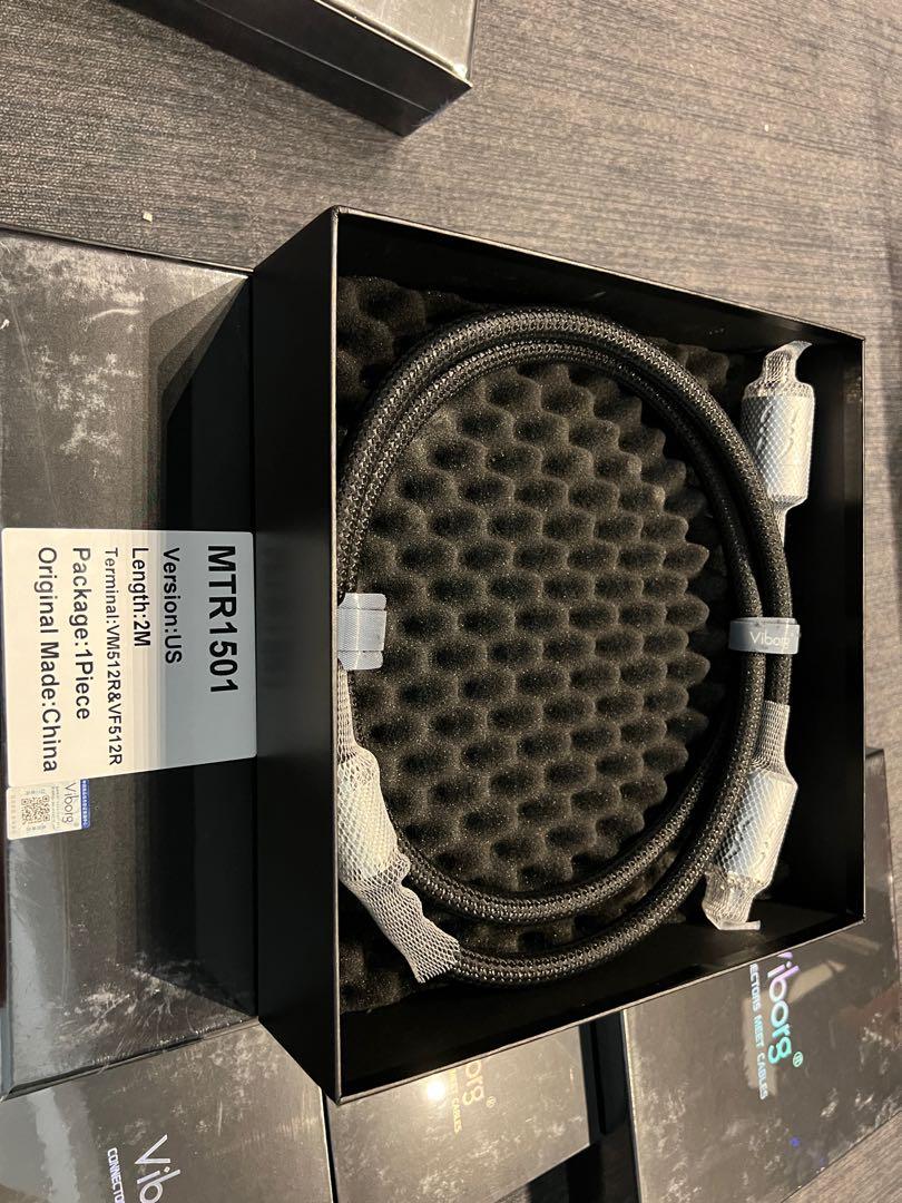 Viborg Power Cable MTR 1510 2M US version, Audio, Other Audio Equipment ...